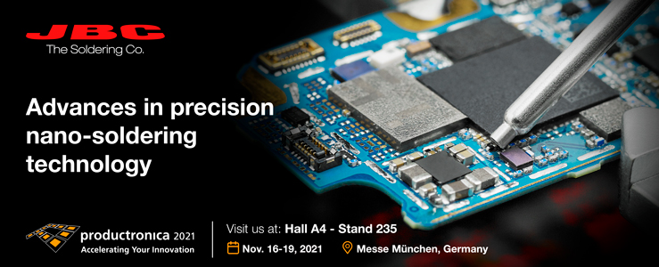 JBC’s Innovative Range of Nano-Soldering and Rework Stations