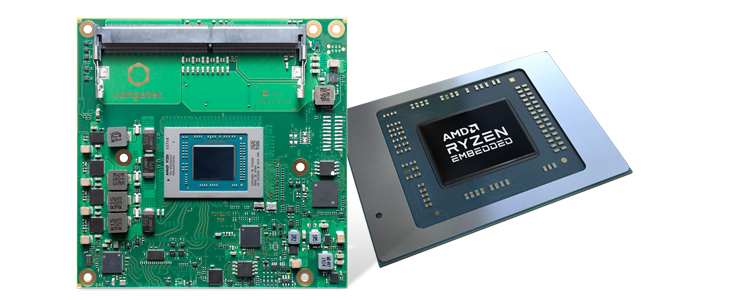 AMD Ryzen Embedded V2000 series on COM Express Compact