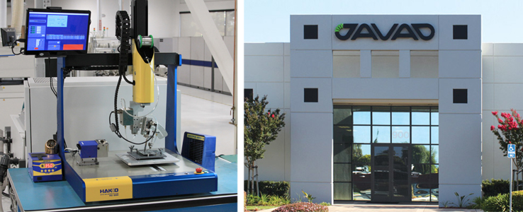 JAVAD EMS picks up robotic soldering system
