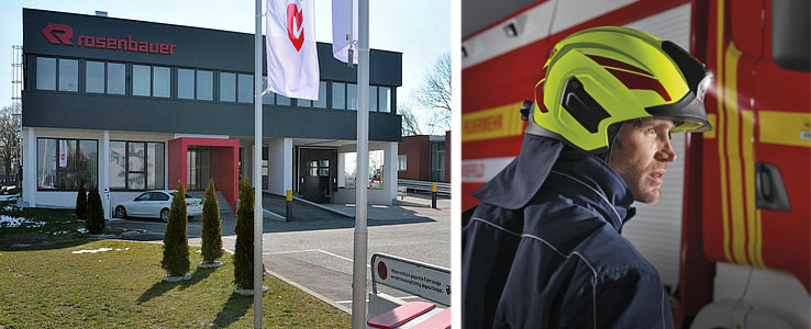 Rosenbauer opens new firefighting helmet assembly