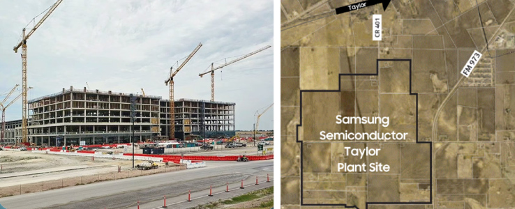 Samsung to start production at second US chip fab in July 2024