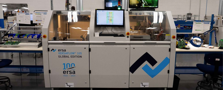 KMC Controls invests in a new selective soldering machine