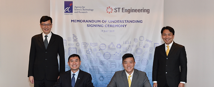 A*Star and ST Engineering sign MoU