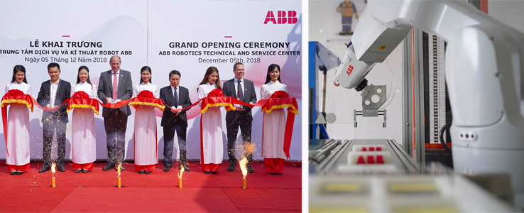 ABB opens robotics technical and service center in Vietnam