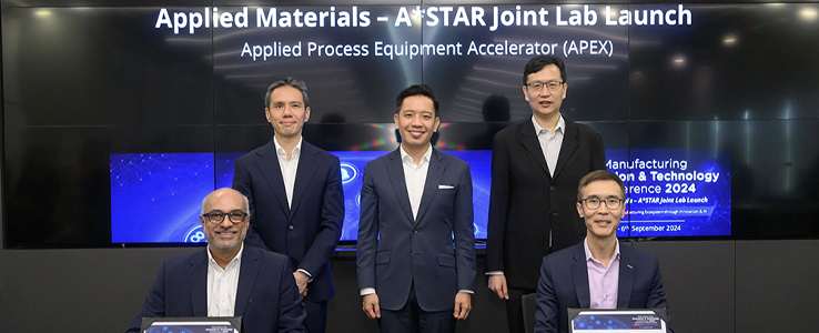 A*STAR and Applied Materials to open joint lab