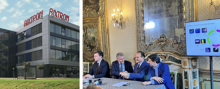 Aixtron expands with a new production site in Italy