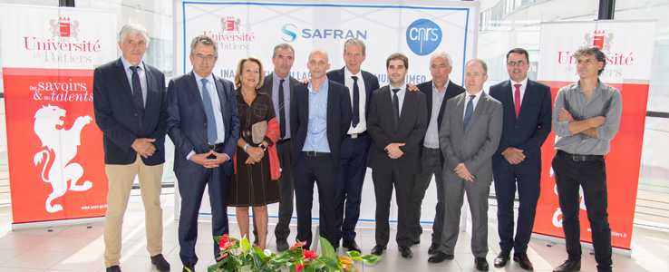 Safran, CNRS and University of Poitiers set up joint research lab