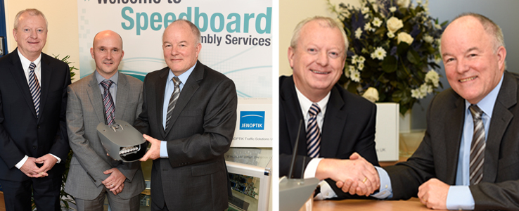 Speedboard supplies Jenoptik with its 2000th VECTOR camera unit