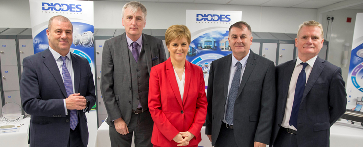 Grant helps Diodes to grow in Greenock