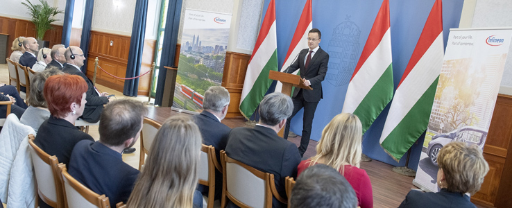 Infineon to build a new factory in Hungary
