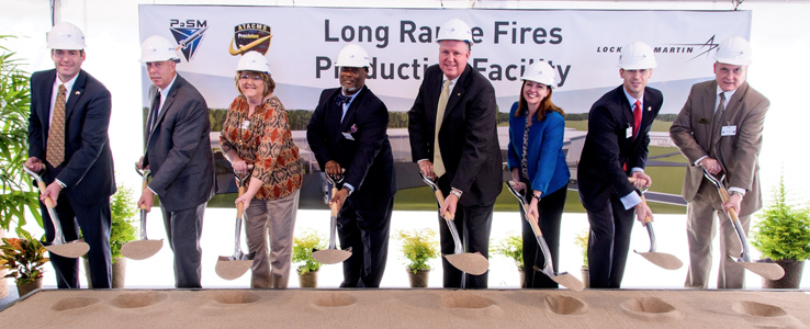 Lockheed breaks ground on new production facility in Arkansas