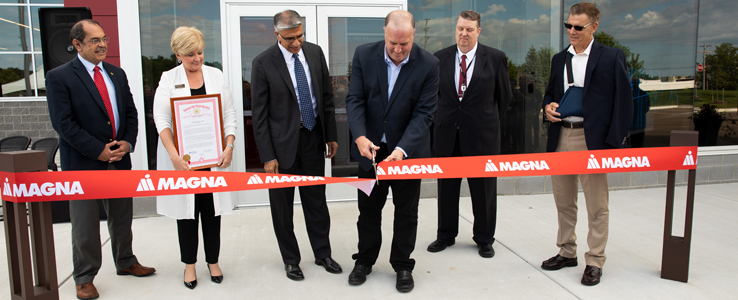 Magna unveils new consolidated facility