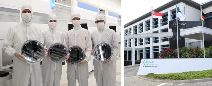 Siltronic produces its first wafers at new Singapore fab