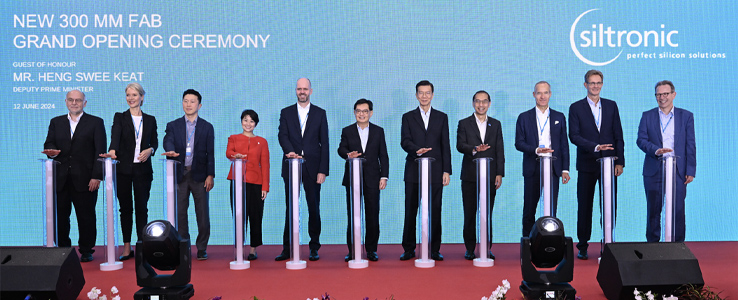 Siltronic officially opens new fab in Singapore