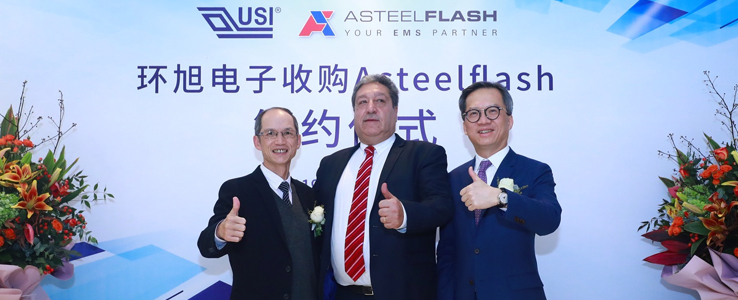 USI completes its acquisition of Asteelflash