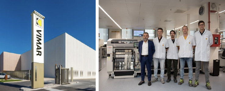 Vimar upgrades its production with Yamaha systems