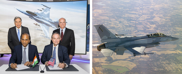 F-16 flying out of India with Tata/Lockheed partnership