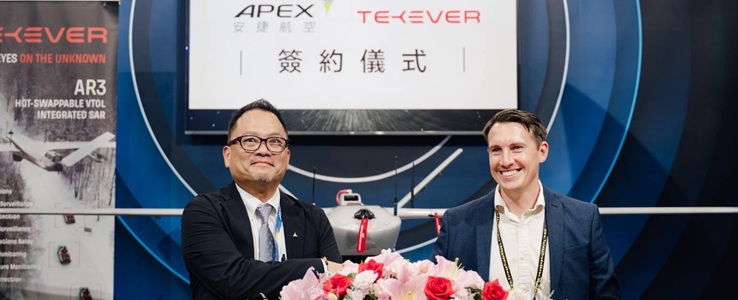 Tekever partners with Apex to deliver ISR drone tech to Taiwan