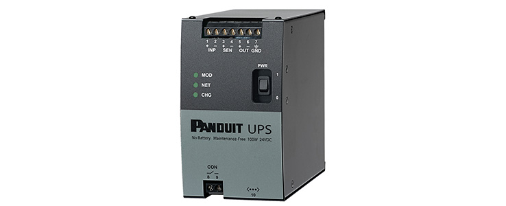 Maintenance-free uninterruptible Power Supply (UPS) from Panduit