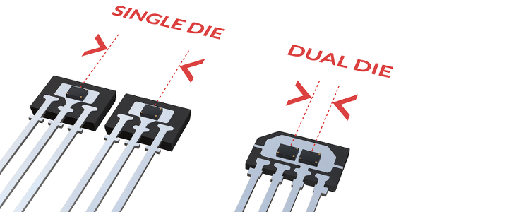 World's first dual die latch and switch sensor