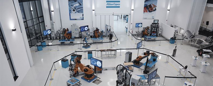 Atlas Copco opens expanded innovation center in Germany