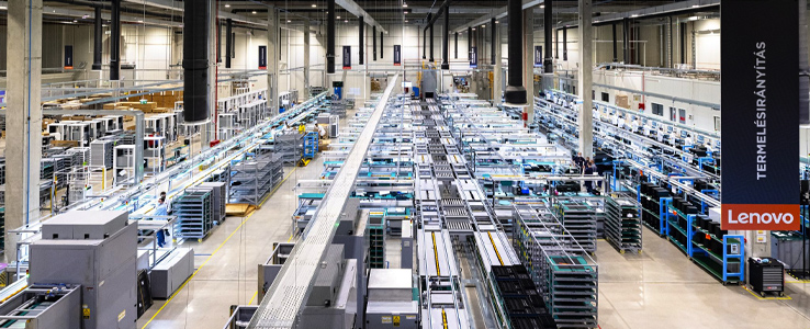 Lenovo opens European manufacturing facility
