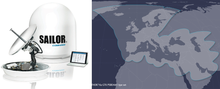 Telenor Satellite, Cobham sign THOR 7 antenna supplier deal