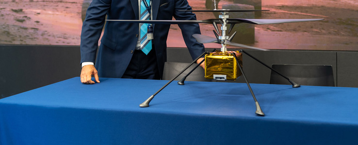 AeroVironment and Nasa build first drone to fly on Mars